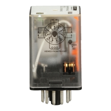 8501KPR13P14V20 - Plug in relay, Type KP, tubular, 1 HP at 277 VAC, 10A ...