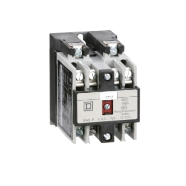 8501XO20V02 - NEMA Control Relay, Type X, machine tool, 10A resistive ...