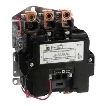 8502SFO2V02SX21 - NEMA Contactor, Type S, nonreversing, Size 4, 135A ...
