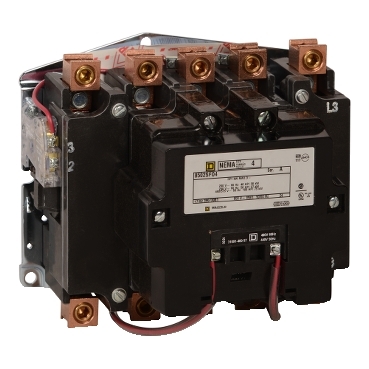 8502SFO4V06 - NEMA Contactor, Type S, nonreversing, Size 4, 135A, 100 ...