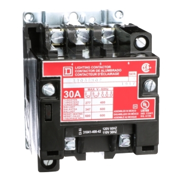 8903SMO2V02 - Contactor, Type S, multipole lighting, electrically held ...