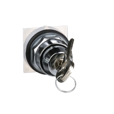 9001KS11K1 - 30mm Push Button, Type K, keyed selector switch, 2 ...