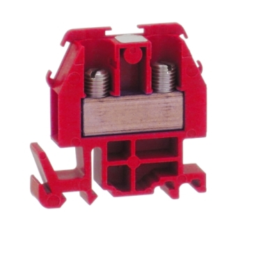 9080GRR6 - Terminal block, Linergy, box lug connector, red colored ...