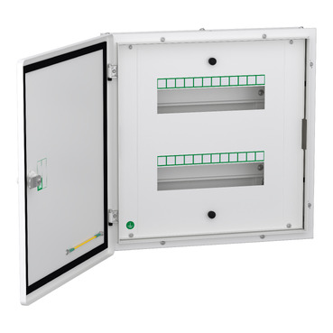 A9HFD224 - Acti 9 - Flexi tier DB - double door metal - 2 tier 24 ...