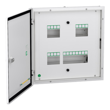 A9HTND04 - Acti 9 - TPN DB - double door metal - IP43 - 4 ways | Schneider Electric India