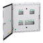 A9HTND04 - Acti 9 - TPN DB - double door metal - IP43 - 4 ways | Schneider Electric India