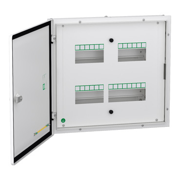 A9HTPI06 - TPN PPI distribution board, Acti9, 6 ways, metal double door ...