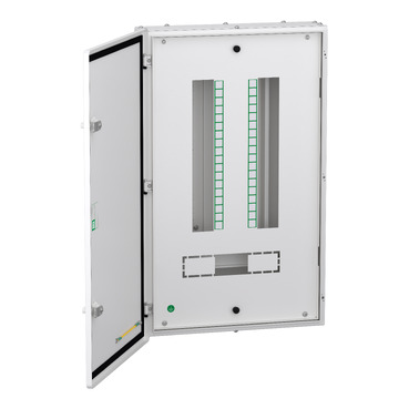 A9HVM12 - VTPN Distribution board, Acti9, 12 ways, Modular i-c 63A, double door metal, IP43 ...