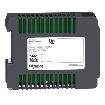 ABLS1A24021 - Regulated Power Supply, 100 to 240V AC, 24V, 2.1A, single ...
