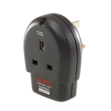 P1T-UK - APC Essential SurgeArrest 1 outlet with Phone Protection 230V ...