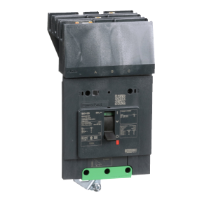 BDA36100 - PowerPact B Circuit Breaker, 100A, 3P, 600Y/347V AC, 14kA at ...