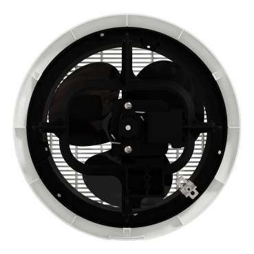CE200N - Exhaust fan, Airflow, ceiling, 200mm blade dia, white ...