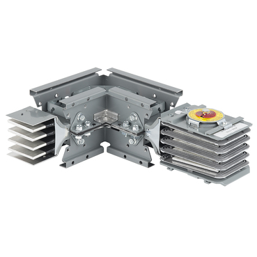 CFH2516GLEM11 - Elbow, I-Line Busway, 1600A, 600VAC, 3 phase, 4 wire ...