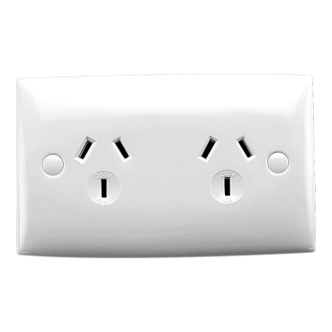 20D-WE - SWITCHED SOCKET TWIN DOUBLE POLE AUTO 10A | Schneider Electric ...