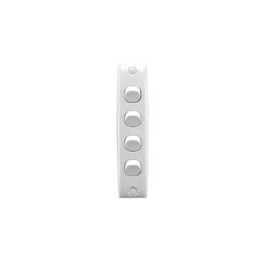 34A-BR - SWITCH 4 GANG ARCHITRAVE 10A 250V | Schneider Electric Australia