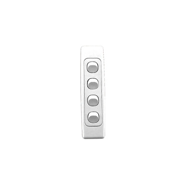 2034A-CM - Flush Switches, 2000 Series, Architrave Size, Switch 4 Gang ...
