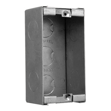 160 - Box Wall, Accessories, 1 Gang, STD, PTN, Concrete | Schneider ...