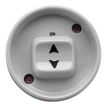 WSR226-GY - Flush Switch with Looping Terminal, Weathershield, 1 Gang ...
