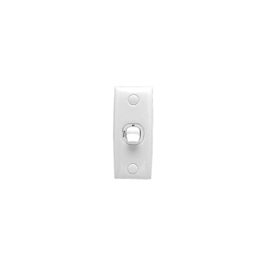 39-WE - Flush Switch, Standard Series, 1 Gang, 250VAC, 10A, Architrave ...