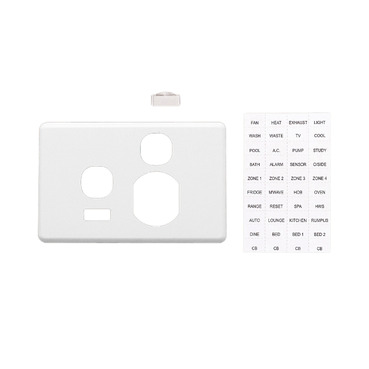 C2015XIC-WE - Classic C2000 Series, Socket Outlet Cover Plate ...