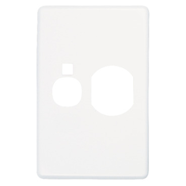 C2015VNC-WE - Socket Outlet Cover Plate, Classic C2000 Series, Vertical ...