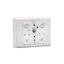 2025RCD30-WE - RCD Protected Twin Switch Socket Outlet, 2000 Series ...