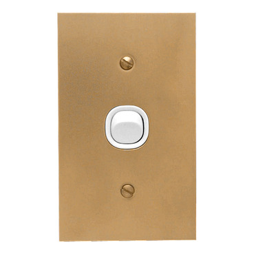 BB31VA-BK - SWITCH 1 GANG B STYLE BRASS | Schneider Electric Australia