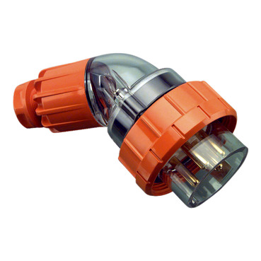 56PA410-RO - Angled Plug, Clipsal - 56 Series, IP66, 500V 10A - 4 Round ...