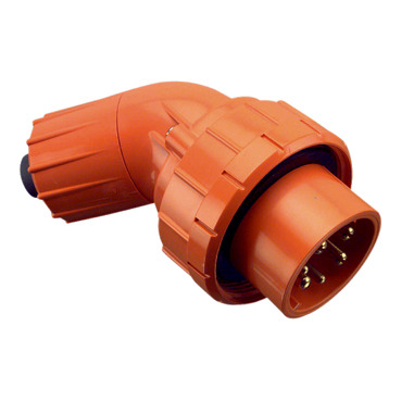 56PA610-RO - Angled Plug, Clipsal - 56 Series, IP66, 500V 10A - 6 Round ...