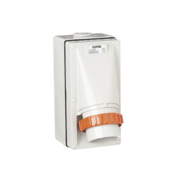56AI332-GY - Appliance Inlet, Clipsal - 56 Series, IP66, 250V 32A - 3 ...