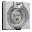 56AI315LE-RO - Socket Appliance Inlet, Clipsal - 56 Series, Ip56 3 PIN ...