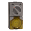 56C315-GY - Switched Socket Outlet, Clipsal - 56 Series, 250V, 15A, 3 ...