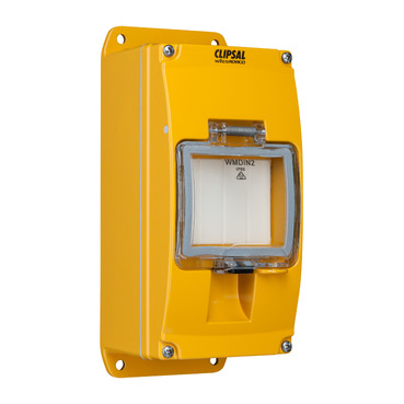 WMDIN2 - Enclosure Surround, Metal Clad, DIN 4 Module, Size 2 ...