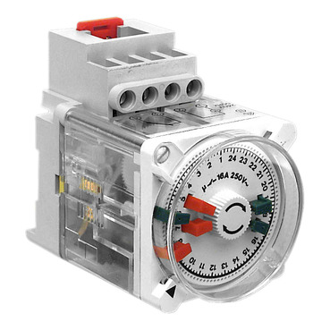 4TC24 - DIN Mount Timer Controls, Clipsal - Max 4, 250V, 16A, 2.5 ...