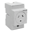 4PSO10DL - Socket outlet, Clipsal - Max 4, DIN Mounted 10 A 250 V 3 pin ...
