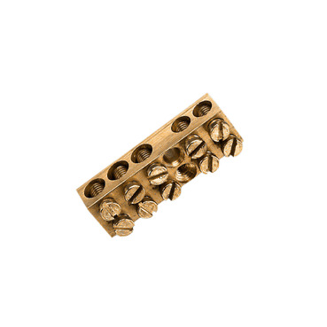 L5P - Clipsal MAX4, Brass link bar 100 A 500 V 5 hole | Schneider ...