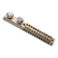 BPAHE12 - Earth bar, Clipsal - Max 4, 220 A 12 hole length 145 mm Front ...