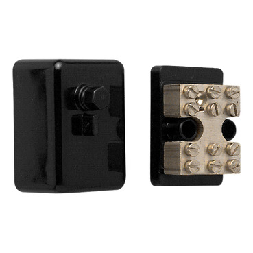 BPT6 - Clipsal MAX4, Meter link140 A 500 V 6 hole Black | Schneider ...