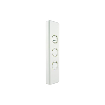 C2033-BK - Classic C2000 Series, Switch Grid Plate and Cover 3 Gang ...