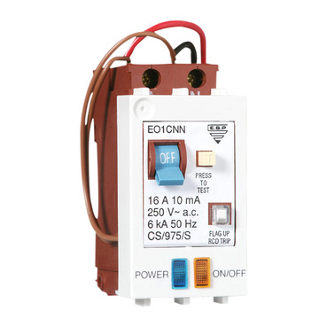 E01CNN16 - RCD Modules and Cover, Medilec, 1 Module, 2P, 16A, 10mA ...