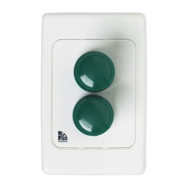 ML2032VR02-WE - Equipotential Earthing Stud, Medilec, Vertical Mount, 2 ...