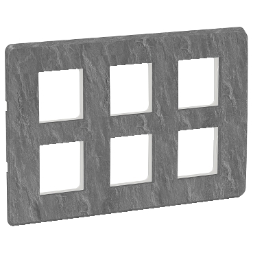 CPXCP12M_SL - Clipsal X cover frame with fixing frame 12 modules slate ...