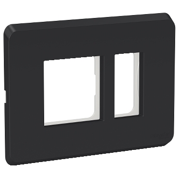 CPXCP3M_CB - Clipsal X cover frame with fixing frame 3 modules charcoal ...