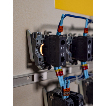 ZB4BZ009 - Body/fixing collar, Harmony XB4, for electrical block, metal ...