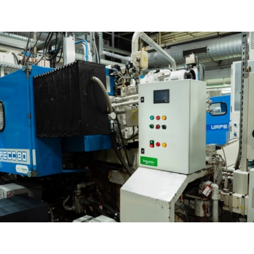 XB5AW35B1N - Illuminated pushbutton, Harmony XB5N XB7N, plastic, flush ...