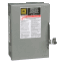 D211N - Safety switch, general duty, fusible, 2 pole, 3 wire, 120 ...