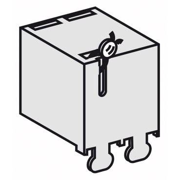 26978 - sealable terminal shields - 4 poles - for C60I - NAID - set of ...