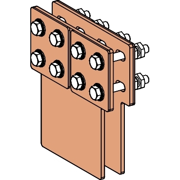 KTB0000YP24 - Connection plate for end feed unit, Canalis KTA 5000A ...