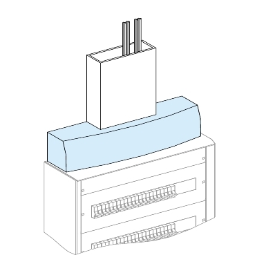 08821 - Trunking spreader, Prisma G, for Pack enclosure | Schneider ...