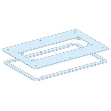 08876 - CUT-OUT METAL PLATE FOR FL21 GLAND PLATE INSTALLATION PRISMA G ...